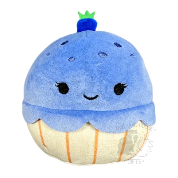 Squishmallows | Toys | Nwot 5 Jova The Blueberry Muffin Squishmallow ...